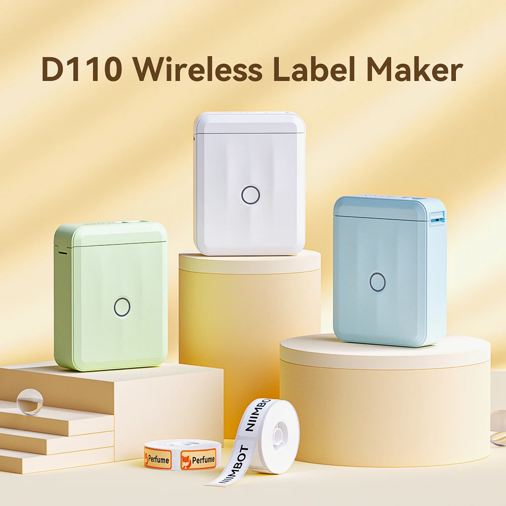 Niimbot-D110-D11-D101-Mini-Thermal-Label-Printer-Portable-Paper-Maker ...