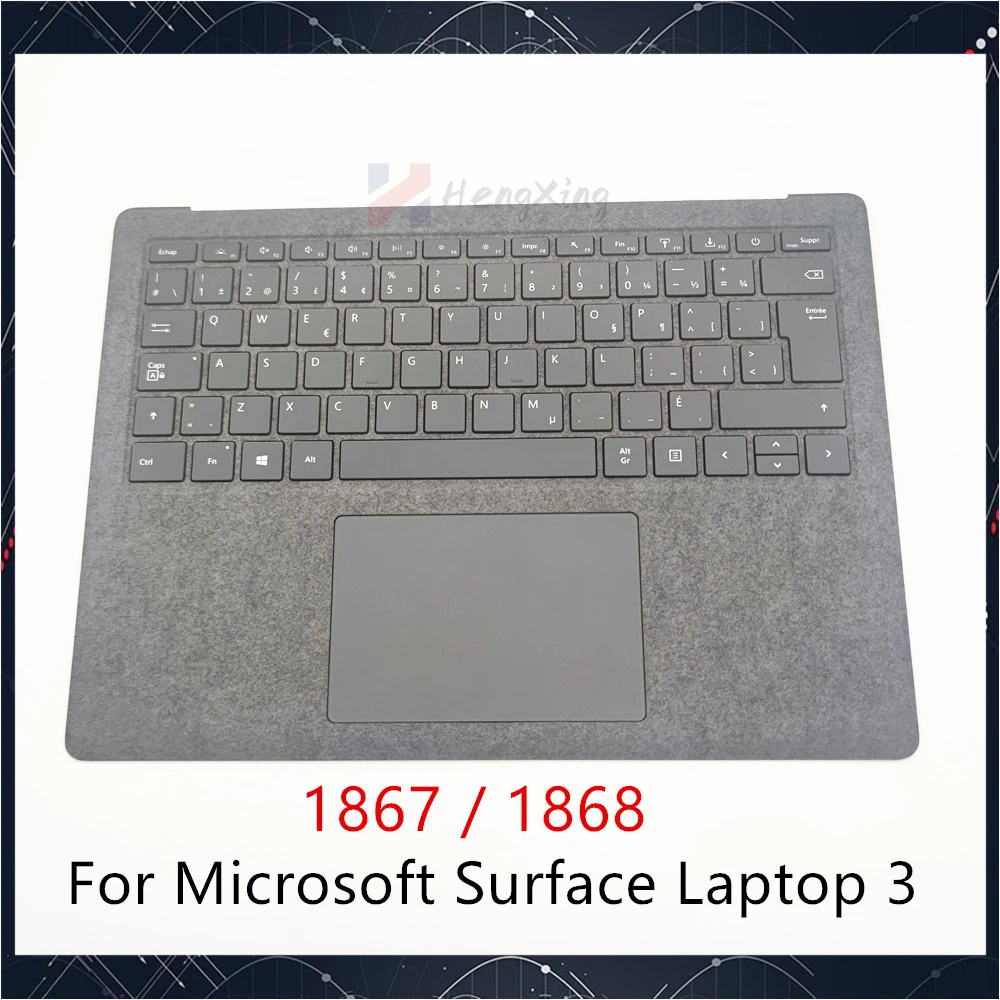 Original A+ 13.5" For Microsoft Surface Laptop 3 1867 1868 Keyboard Touchpad Trackpad Palmrest ...