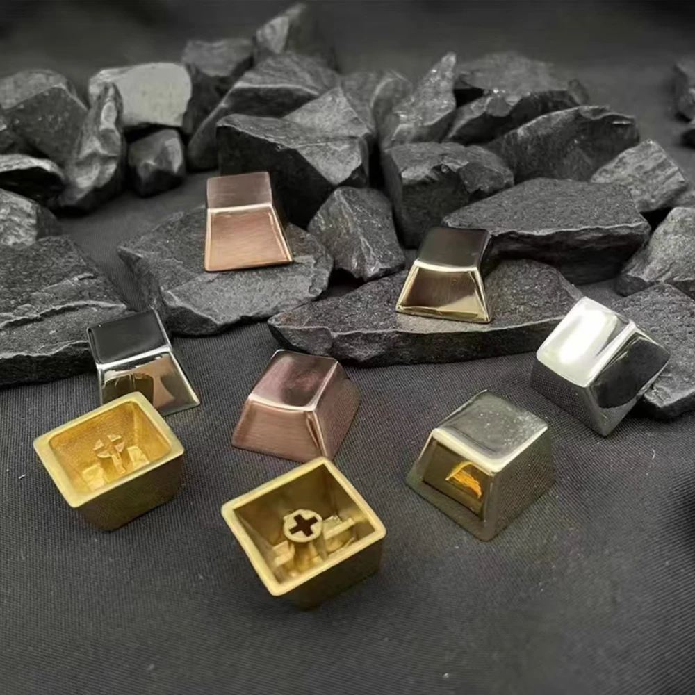 ECHOME-Artisan-Brass-Keycap-Custom-Metal-Keyboard-Cap-Cherry-Point-Key ...