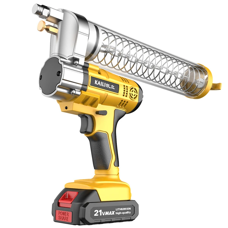Electric-grease-gun-automatic-caterpillar-butter-machine-for-digging ...