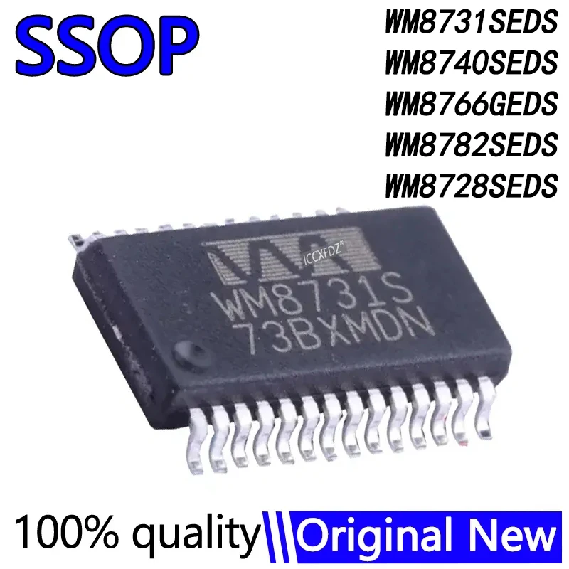 New WM8731SEDS SSOP-28 WM8731S WM8731 WM8740SEDS WM8766GEDS WM8782SEDS ...