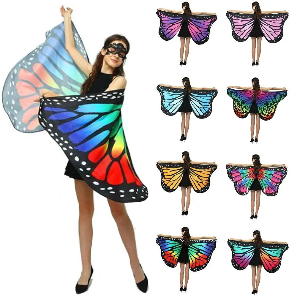 1pc-Womens-Butterfly-Wings-Polyester-Butterfly-Cape-for-Stage-Dress-up ...