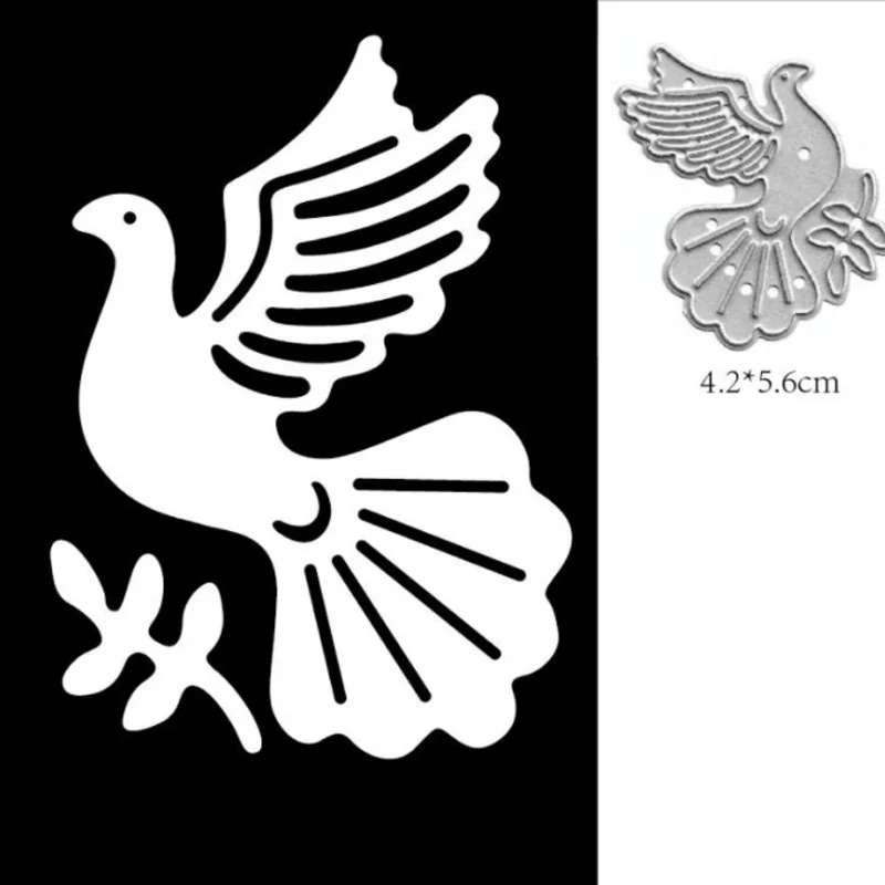 Dove Stencil Cut Out