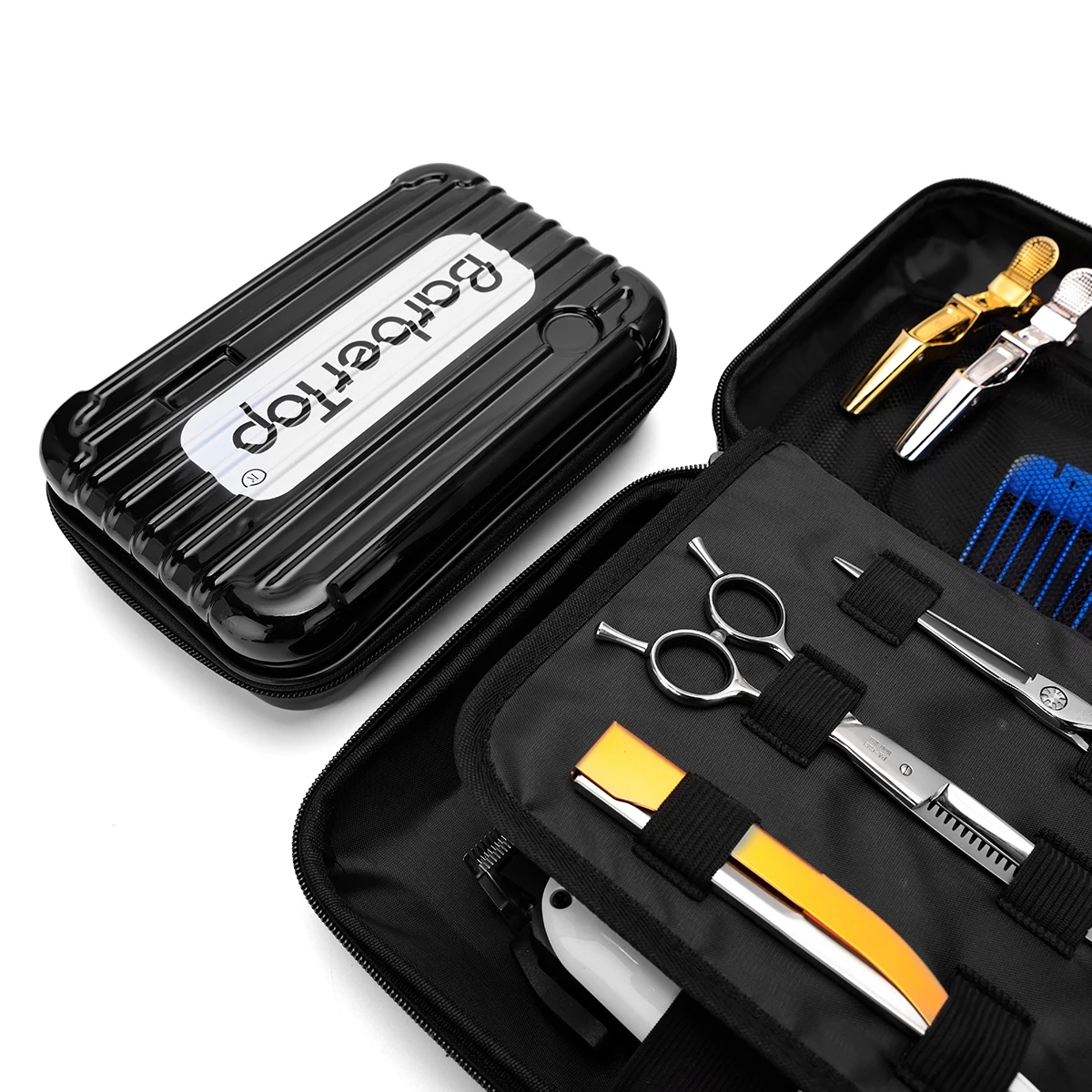 Portable-Hair-Scissors-Case-Bag-Barber-Shockproof-Trimmer-Suitcase ...