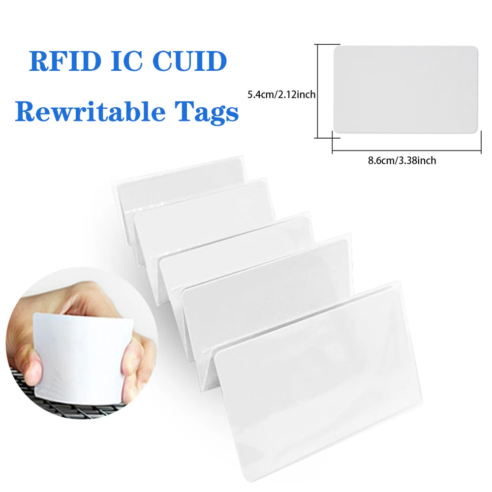 5-10-20pcs-Cuid-Rewritable-Tag-0-Sector-Changeable-Smart-Chip-Nfc-Card ...