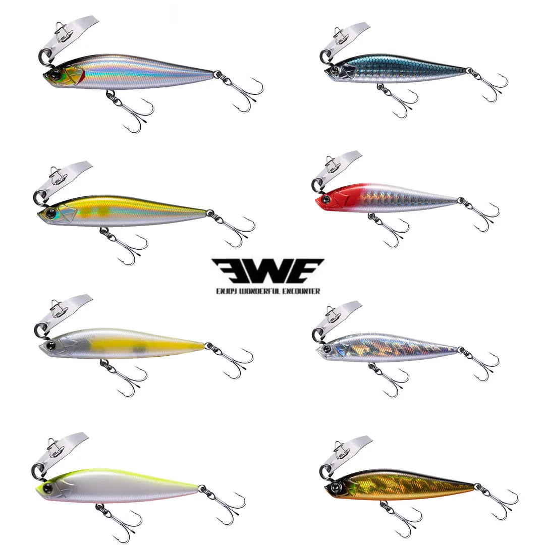 EWE-Long-Shot-Sinking-Pencil-Fishing-Lures-High-Frequency-Vibration ...