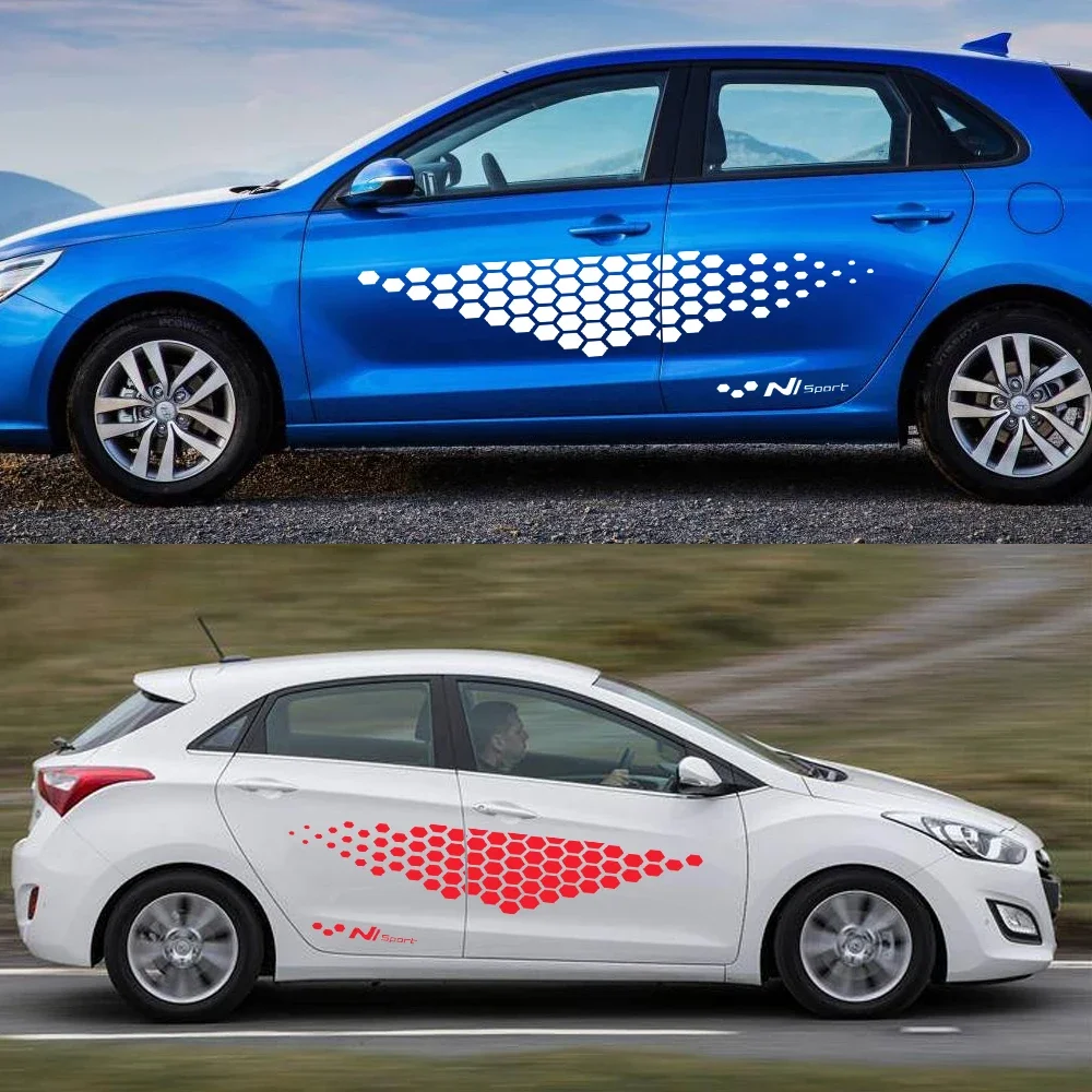 Car-Door-Side-Stickers-For-Hyundai-I30-I-30-N-Line-30n-Sedan-GT-Auto ...