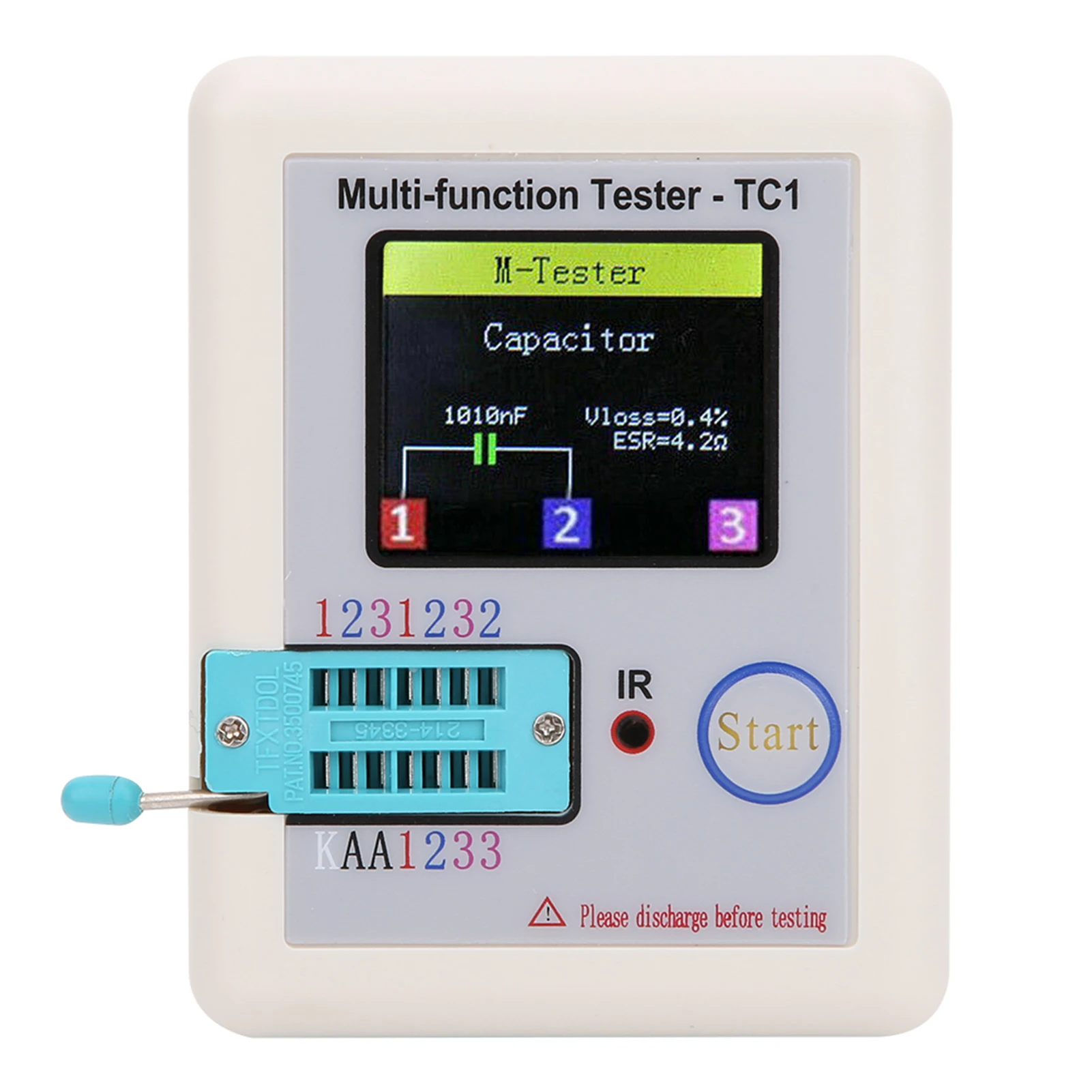 TFT-Transistor-Tester-Multifunction-Transistor-Tester-1-8in-TFT-Display ...