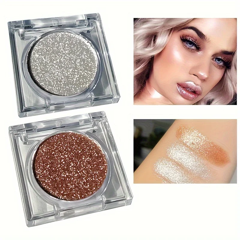 Monochrome-Eyeshadow-Powder-Pearly-Glitter-Glossy-Eyeshadow ...