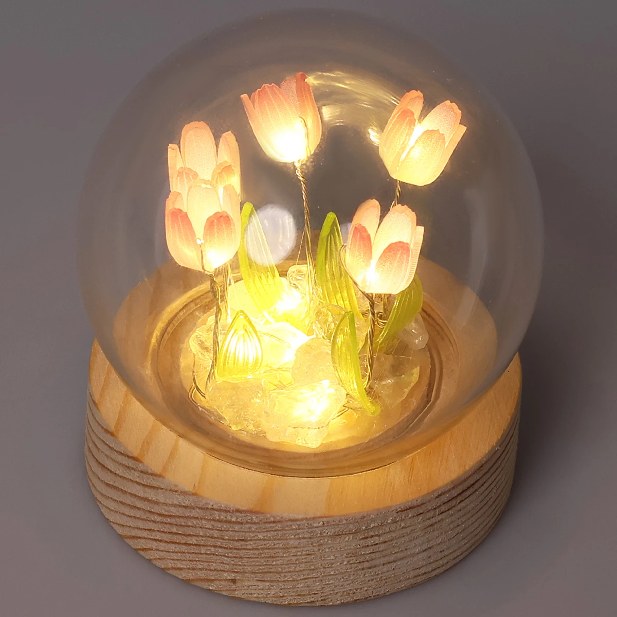 Diy Tulip Éjszakai Könnyen Romantip Képesség Kapcsoló Tulabális Flokos ...