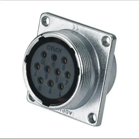 AOPULO-Connectors-AS20K2-3-4-5-7-9-12Z-pin-square-socket-waterproof ...