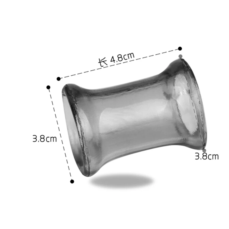 Anneau de Scrotum - PU ciel - TPE - Souple et Flexible - Retardement d'Éjaculation - Transparent ...