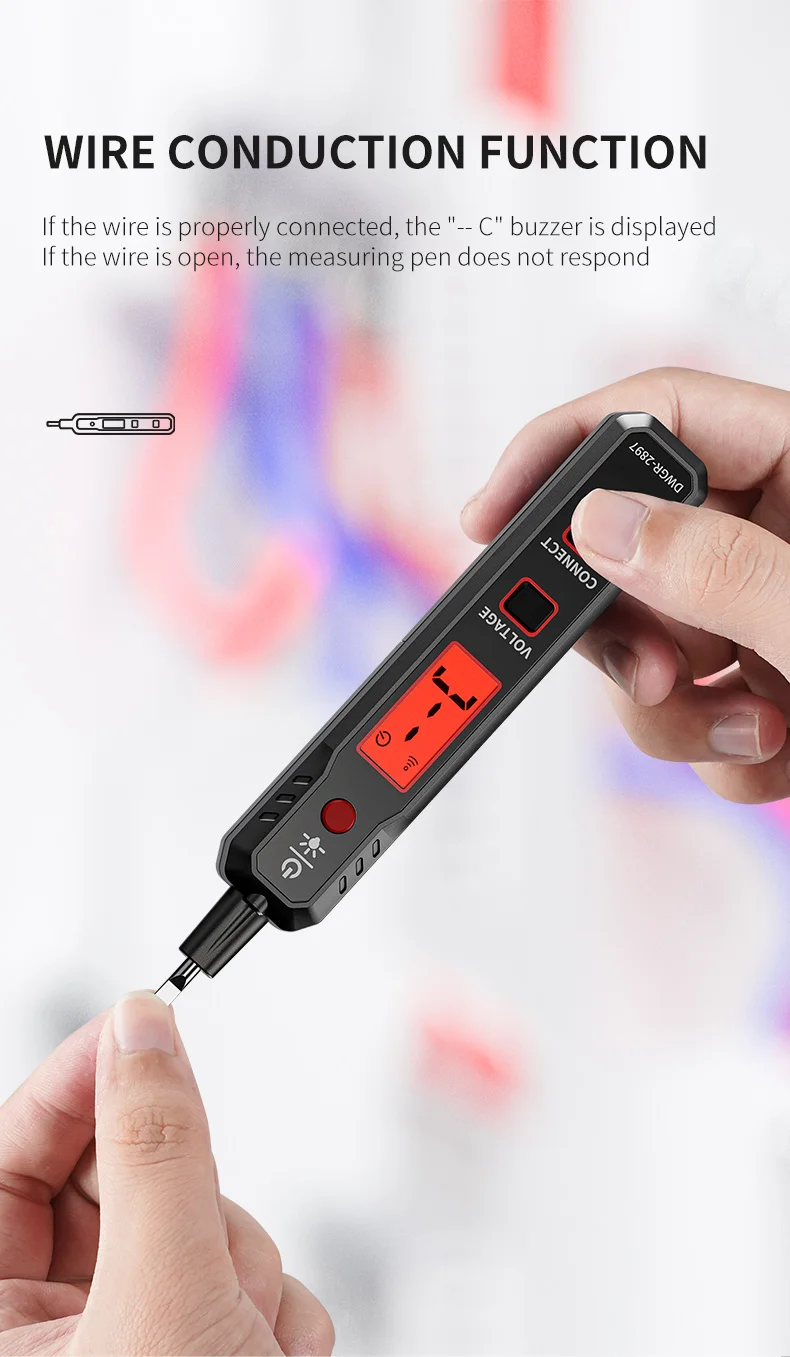 DELIXI Voltage Multi function Measurement Tool Digital Display ...