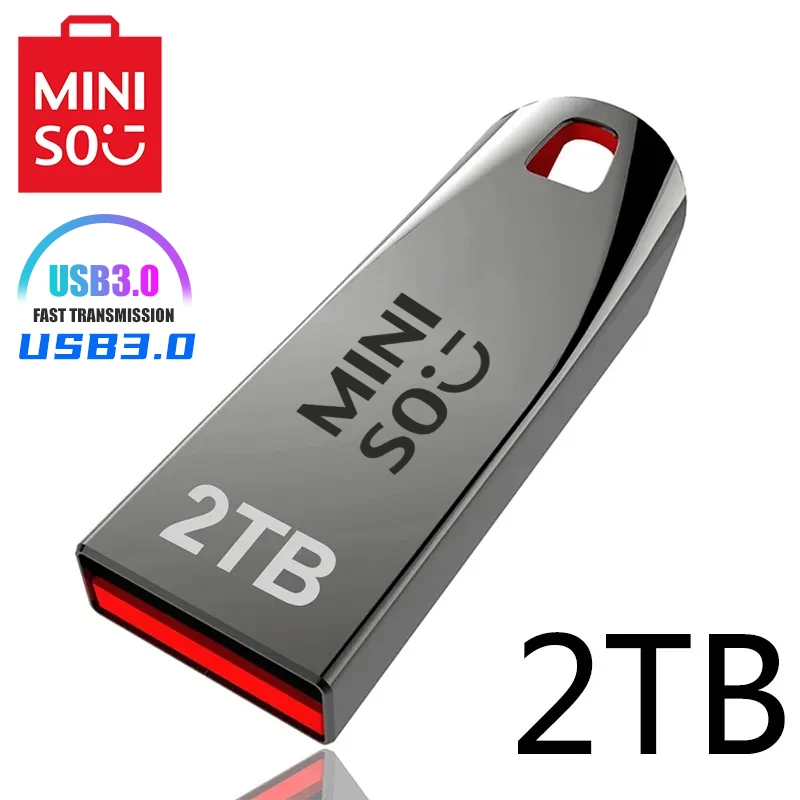 MINISO-Pen-Drive-USB-3-0-Metal-Flash-Drives-Pendrive-de-alta-velocidade ...
