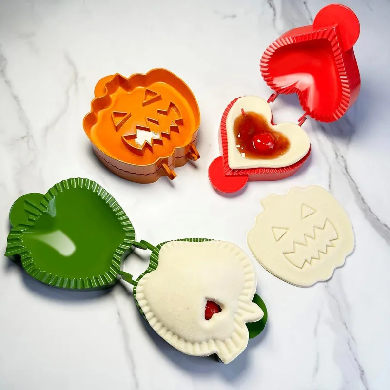 Fall Hand Pie Molds Set Christmas Halloween Pumpkins Baking Apples Pie ...