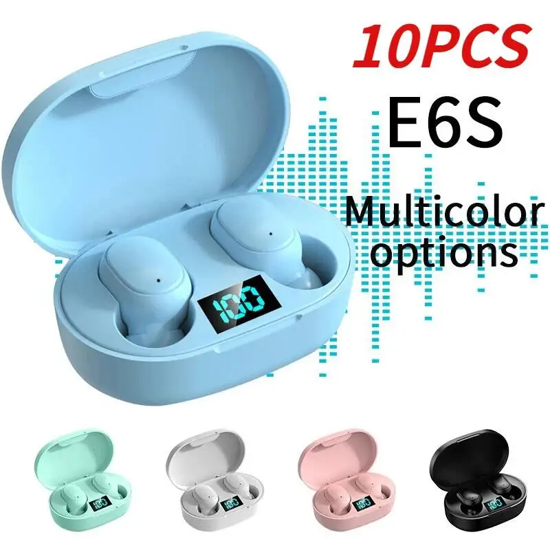 Auriculares TWS inalámbricos por Bluetooth, cascos con reducción de ruido y micrófono, manos ...