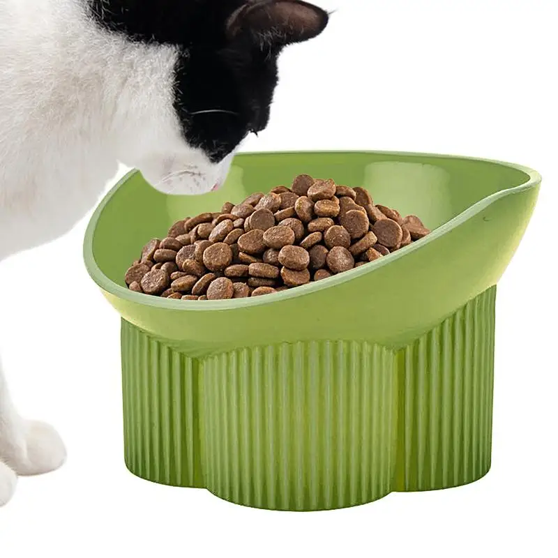 Elevada-Inclinada-Anti-Dica-Cat-Food-Bowls-Macaron-Cor-Guarda-Pesco-o ...