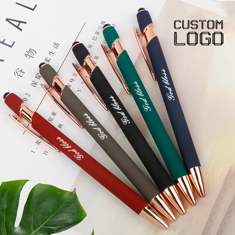 Personalized Laser Engraved LOGO Ballpoint Pen Custom Goodies For ...