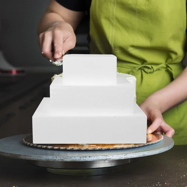 Cake Dummystyrofoam Polystyrene Tier Display Fondant Window Model ...