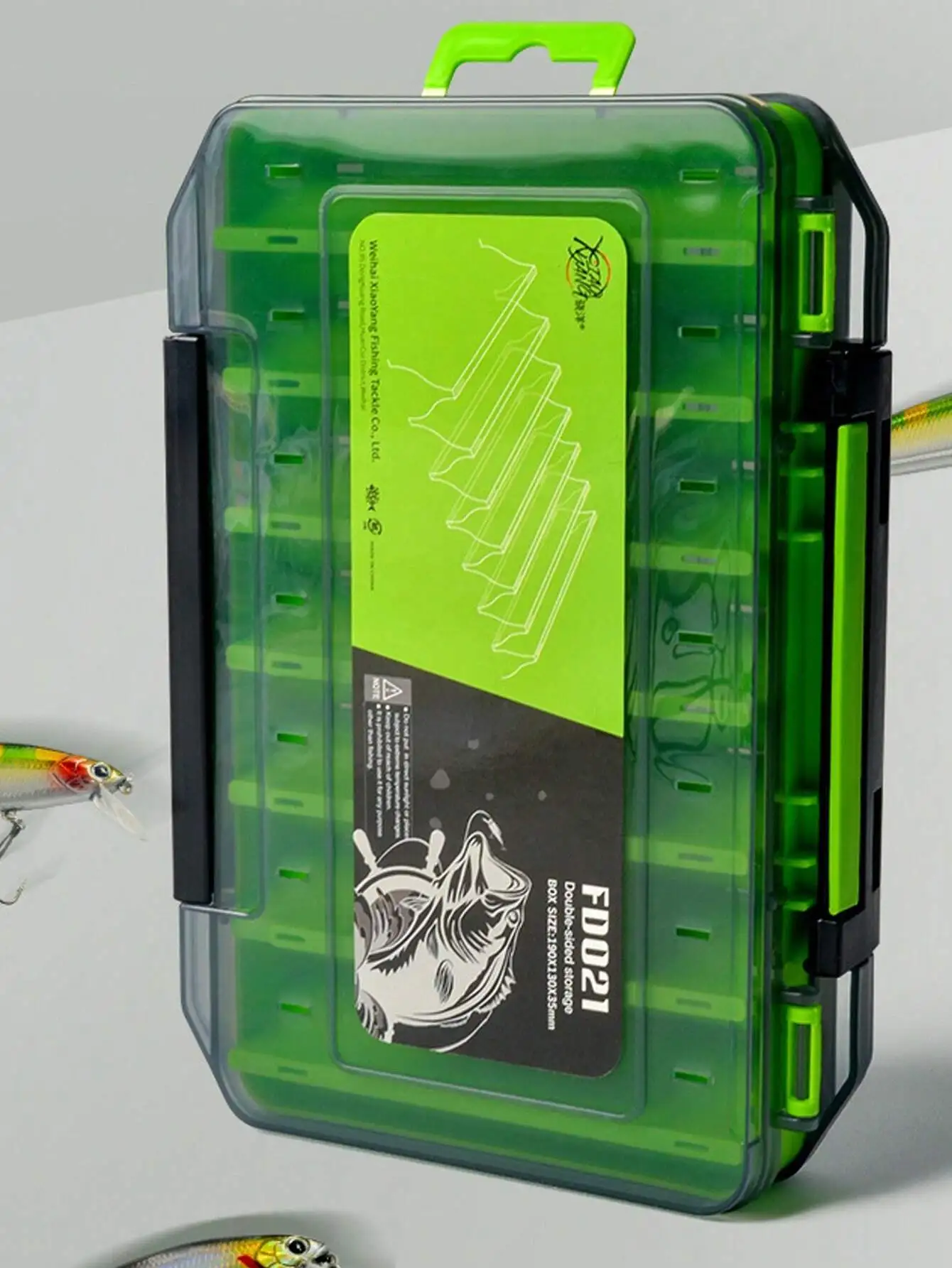1pc-Green-Double-sided-Multi-functional-Portable-Waterproof-Bait-Box ...