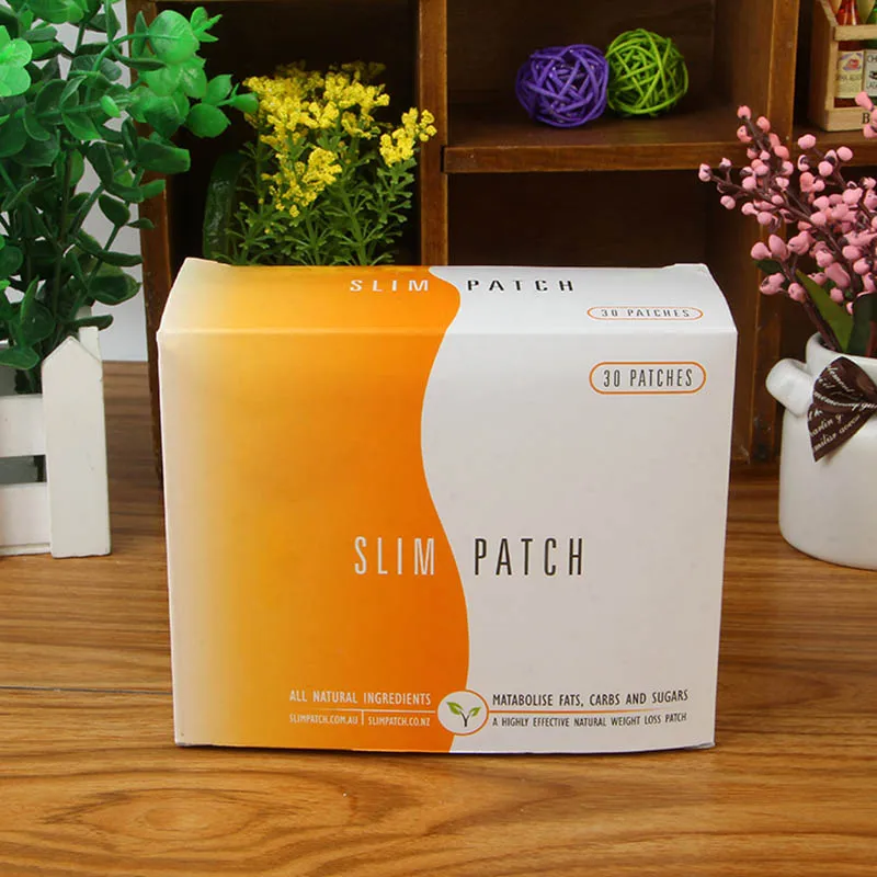 Lazy-Abdomen-Navel-Patch-Belly-Weight-Loss-Slimming-Natural-Patches ...