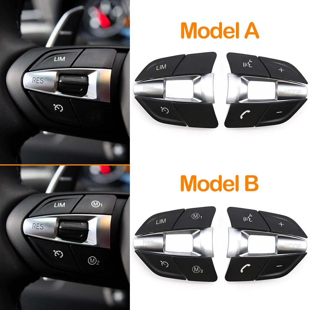 Car Steering Wheel Button Keys For BMW M Series F10 F11 F30 F31 F34 F01 ...
