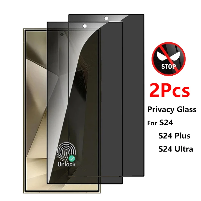 2Pcs-Anti-Spy-Privacy-Tempered-Glass-for-Samsung-Galaxy-S24-Ultra-S24-Plus-Screen-Protector ...