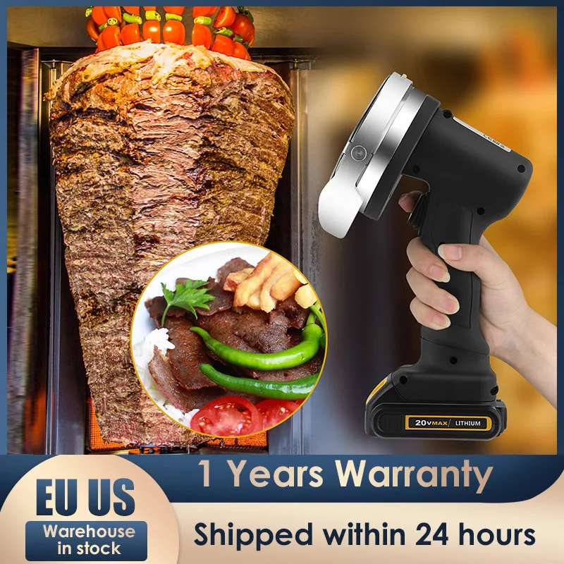 Professional Cordless Electric Turkish Kebab Knife Portable Cordless ...