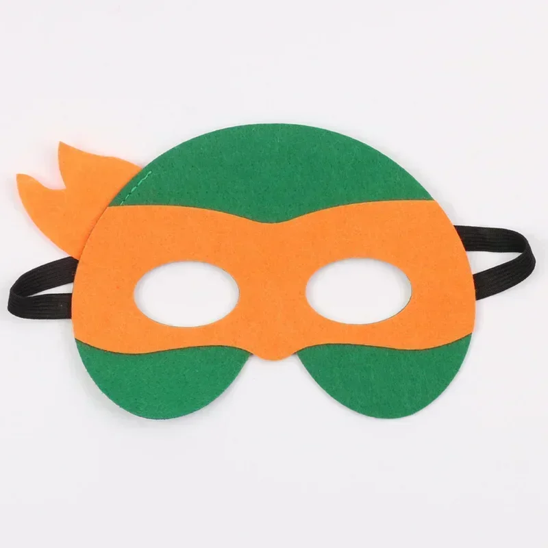 Ninja Turtle Costume Kids 4-Pack Turtle Eye Masks – Halloween Ninja ...