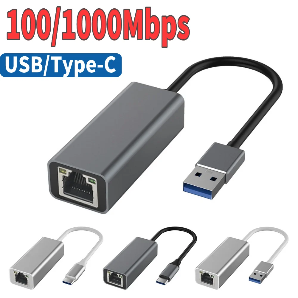 100-1000Mbps-USB-Type-C-to-Ethernet-Adapter-LAN-Network-Adapter-USB ...