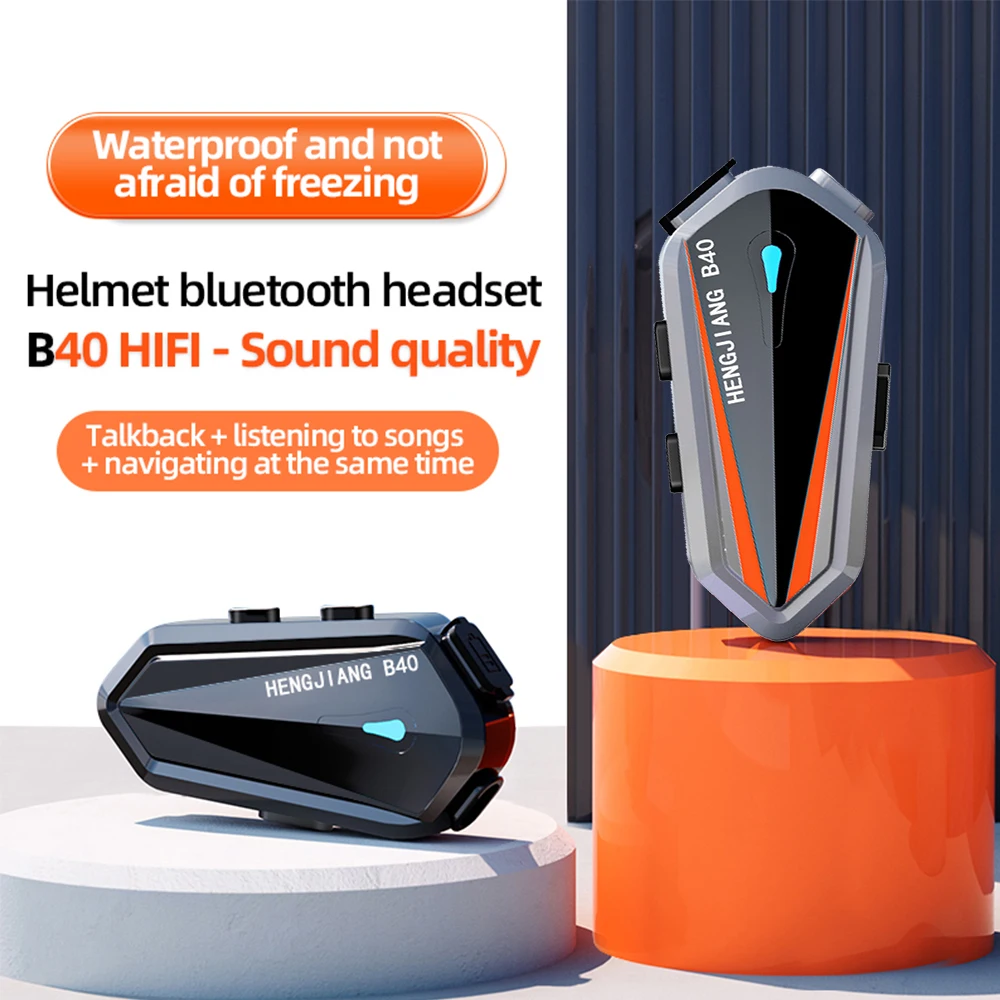 B40-Motorrad-Helm-Headset-Stereo-Sprach-steuerung-Bluetooth-Freis-prec ...