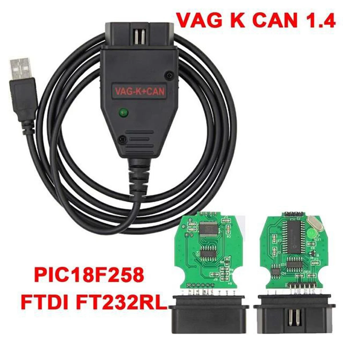 VAG-K-CAN-Commander-1-4-FTDI-Chip-OBD2-esc-ner-Cable-USB-herramienta-de ...