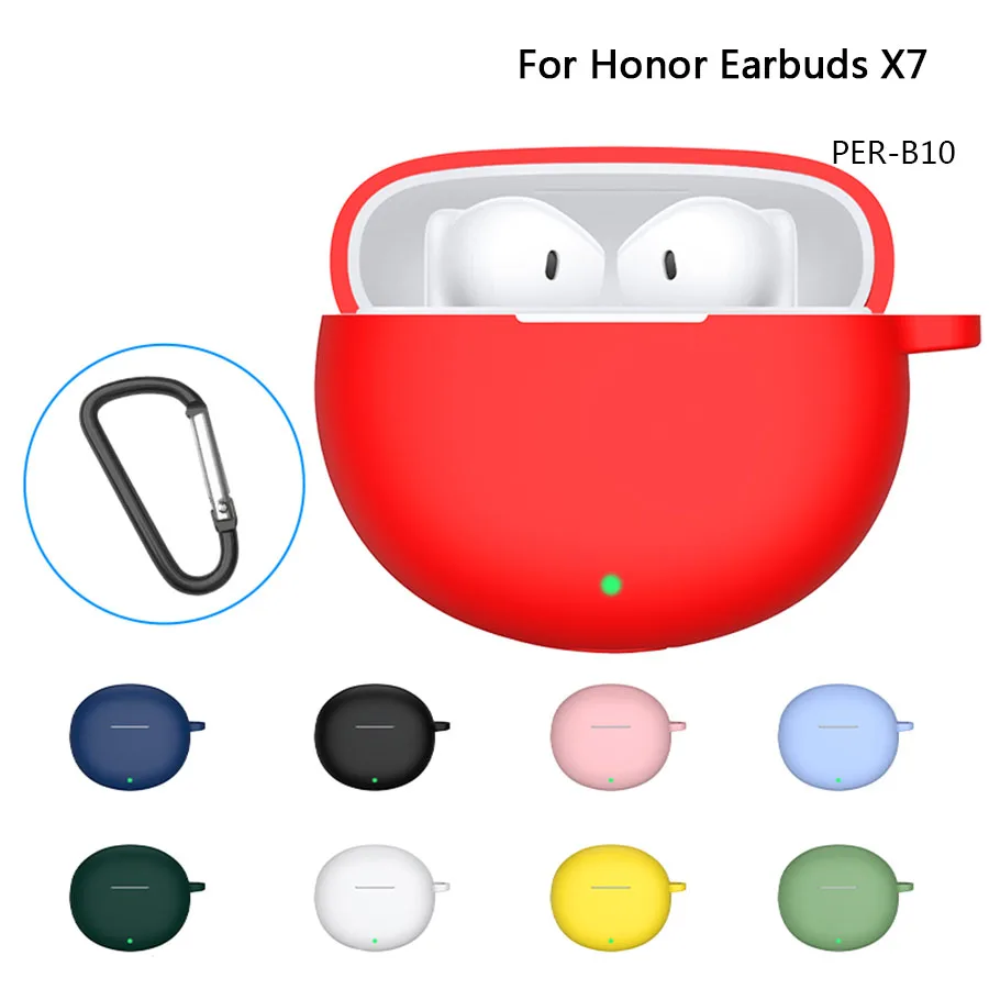 Soft Silicone Cases For Honor Earbuds X7 Protective Wireless Earphone ...