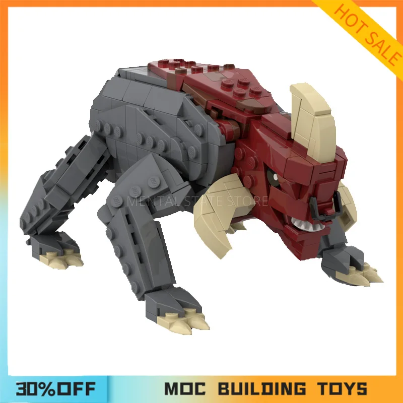 485PCS-Customized-MOC-Gladiatorial-Arena-Reek-Beast-Building-Blocks ...