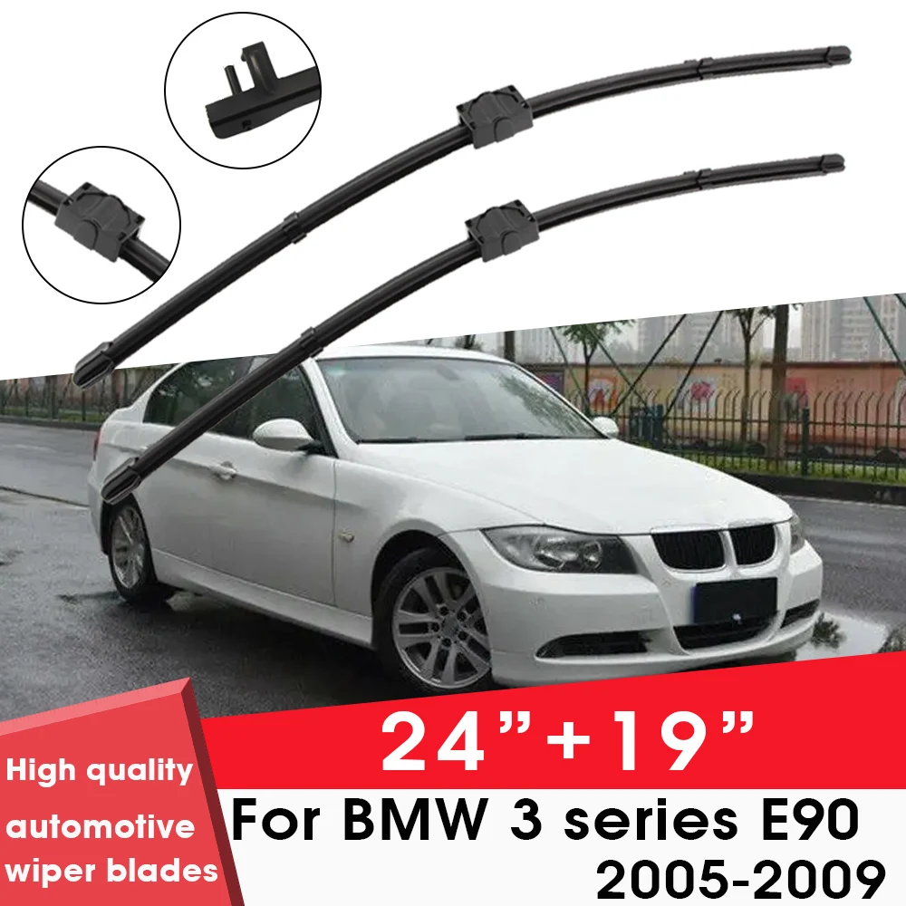 Car-Wiper-Blade-Blades-For-BMW-3-series-E90-2005-2009-24-19-Windshield ...