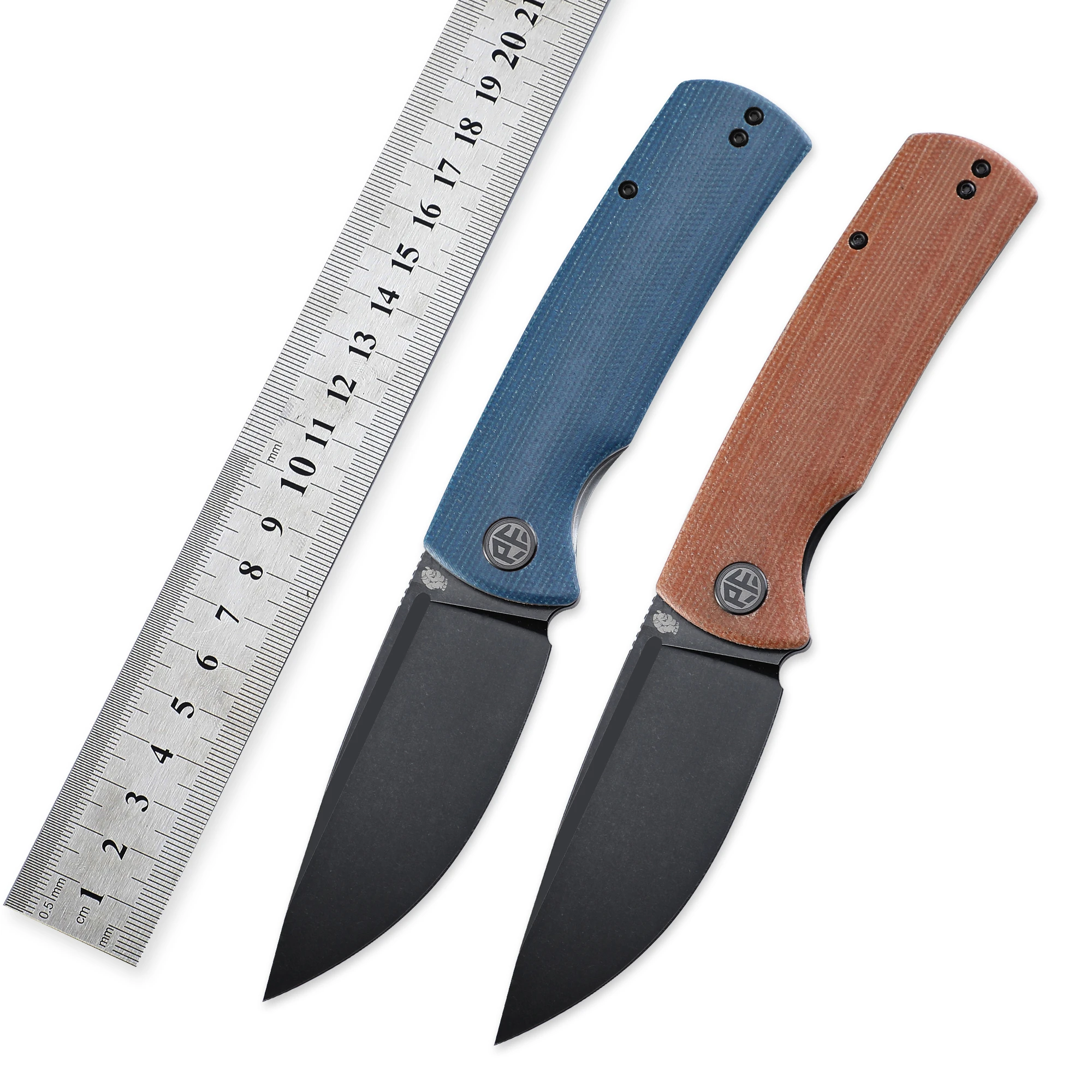 Petrified Fish PFP01 K110 Steel Folding Knife G10 Micarta Handle ...