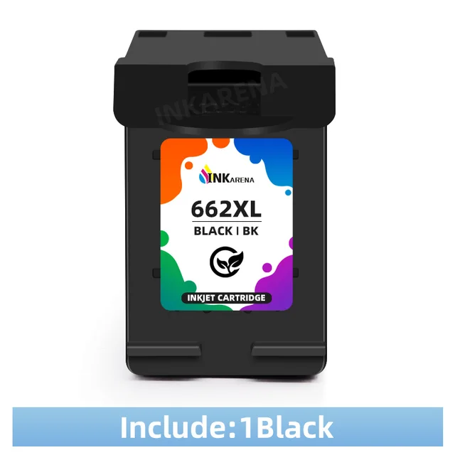 Replacement Ink Cartridge for HP662 662XL for HP 662 Cartridge Deskjet ...