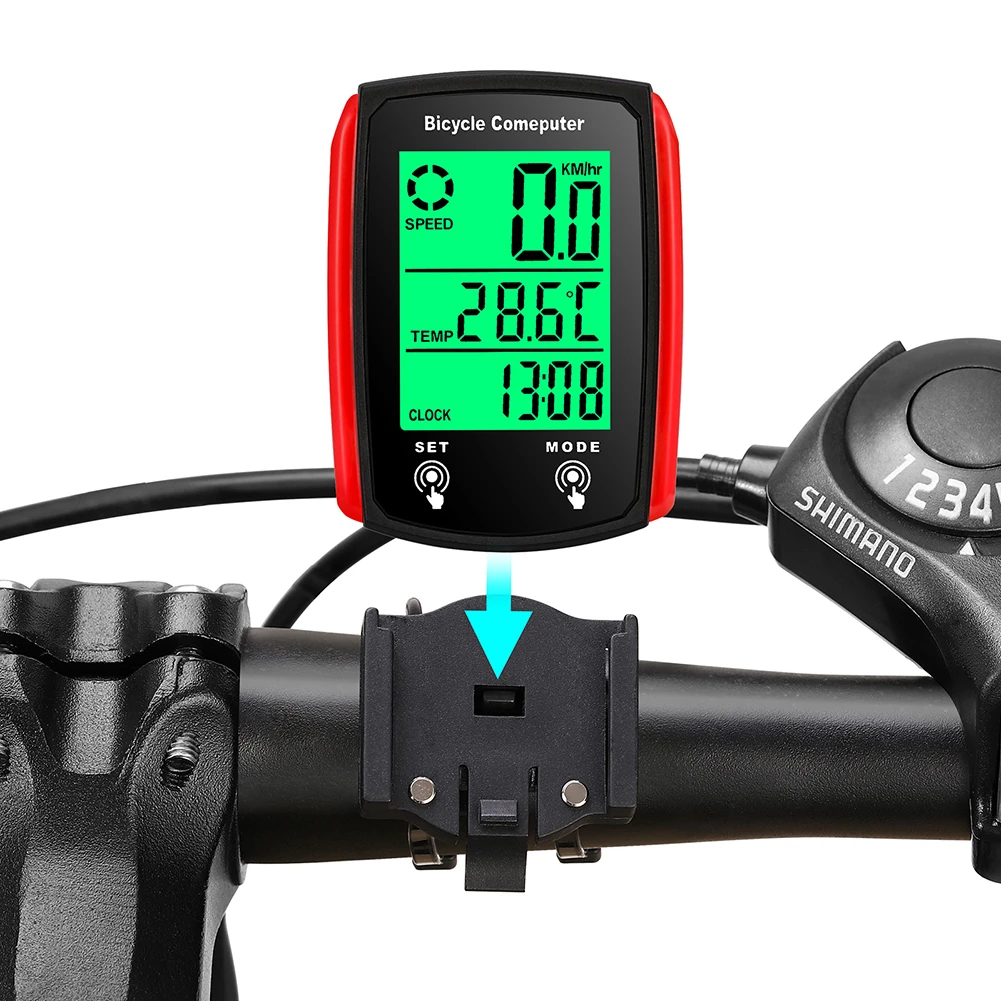 Wireless Speedometer Gps Bicycle Computer Waterproof Bike Computer ...