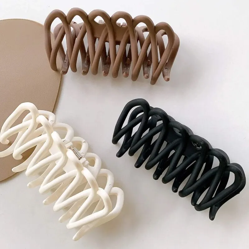 3-Stuks-Frosted-Achterkant-Van-Het-Hoofd-Haar-Grijpen-Grill-Grijp-Clip ...
