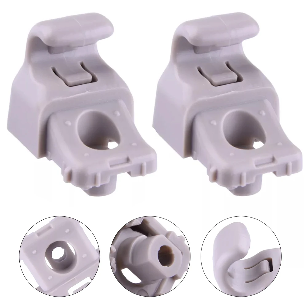 For-Tesla-For-Model-Three-Specific-Grey-Visor-Bracket-Clamps-For ...