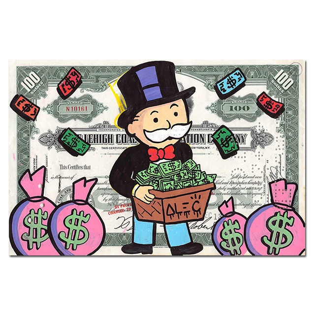 Monopoly Man With Money