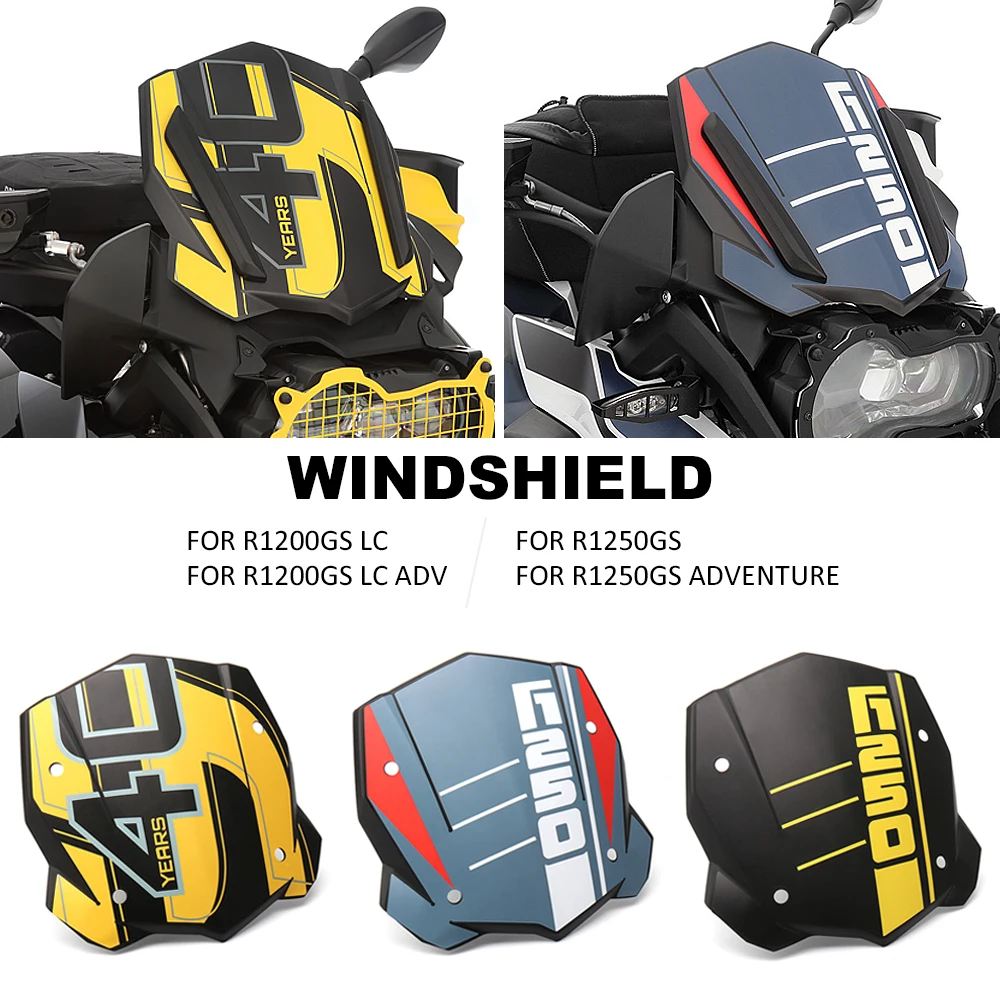 New Motorcycle Windshield Windscreen Screen Glass For BMW R1200GS LC R ...