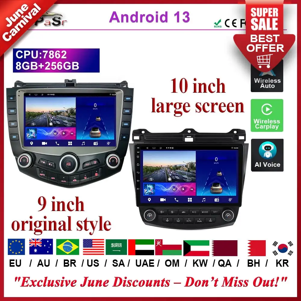 Android-13-For-Honda-Accord-7-2003-2004-2005-2006-2007-Car-Radio ...