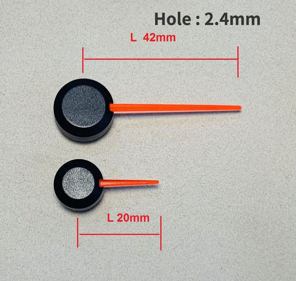 1pc-42mm-20mm-Car-instrument-meter-pointer-red-shaft-standard-light ...
