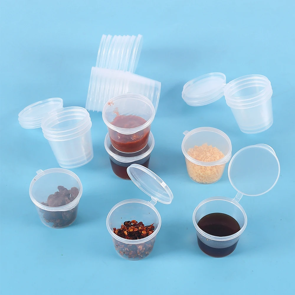 20Pcs-Disposable-Sauce-Cup-25ml-Portion-Cups-with-Lids-Souffle-Sampling-Cups-Transparent-Storage ...