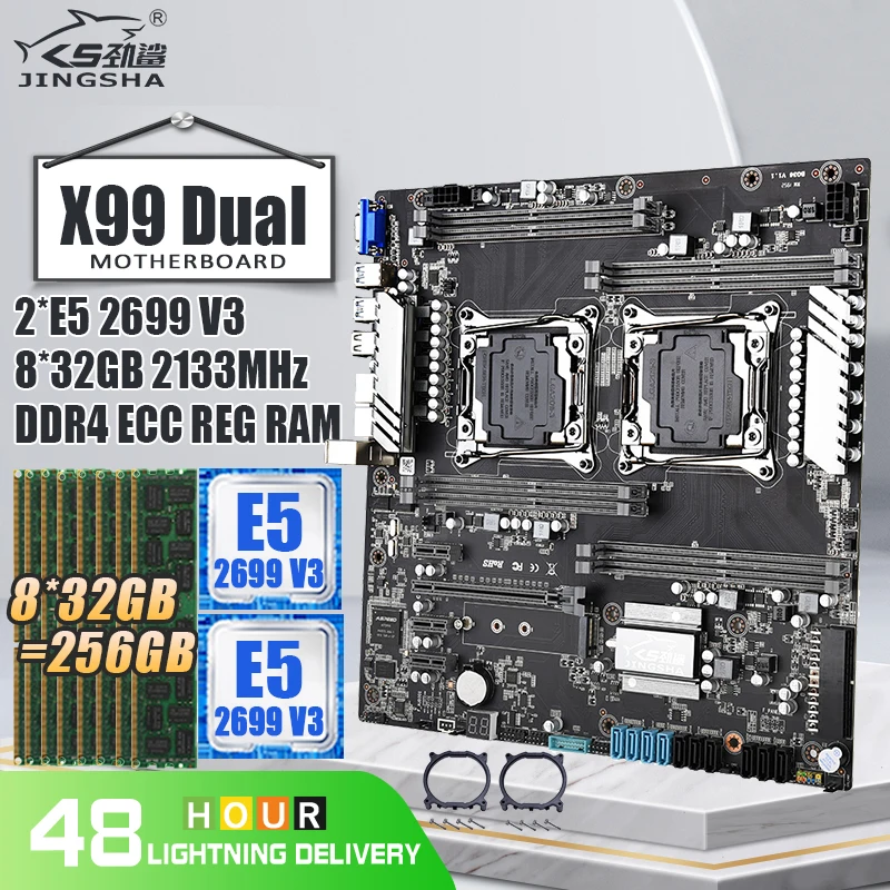X99-Dual-Motherboard-Set-with-2-E5-2699-V3-and-8-32GB-256GB-DDR4-ECC ...
