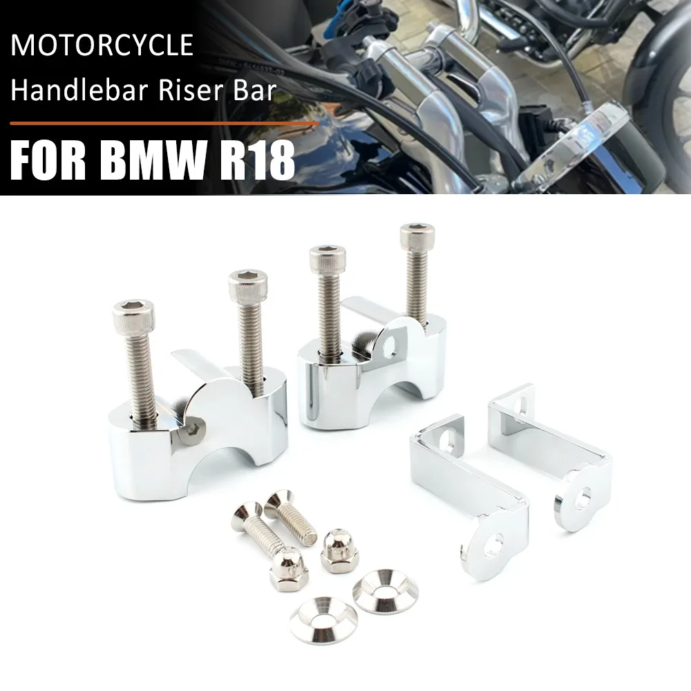 R18-Motorcycle-Accessories-Bar-Risers-Heightening-CNC-Aluminum-Alloy ...