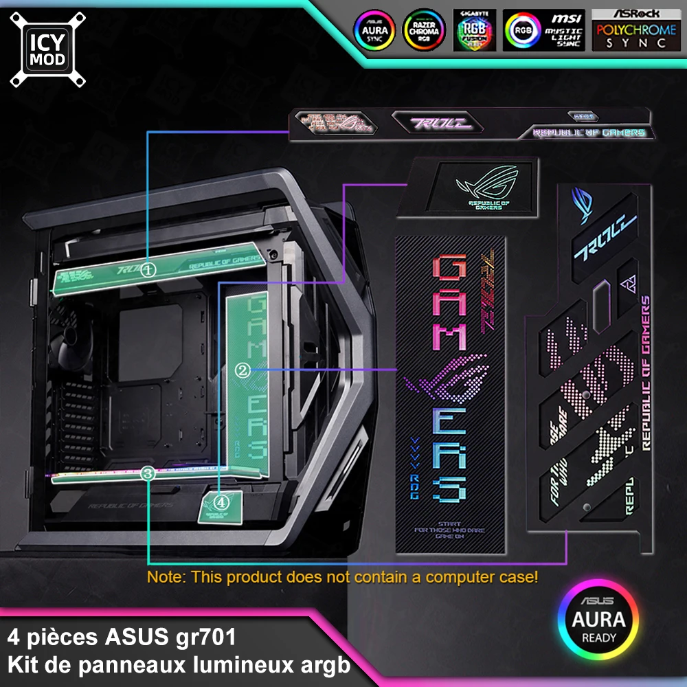 ROG-GR701-Ch-ssis-d-clairage-laser-RGB-panneau-ASUS-HYPERION-kit-de ...