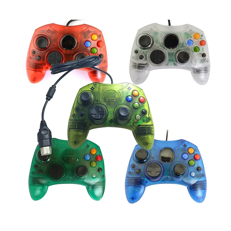High-quality-Transparent-wired-Gamepad-Joystick-Game-Controller-for ...