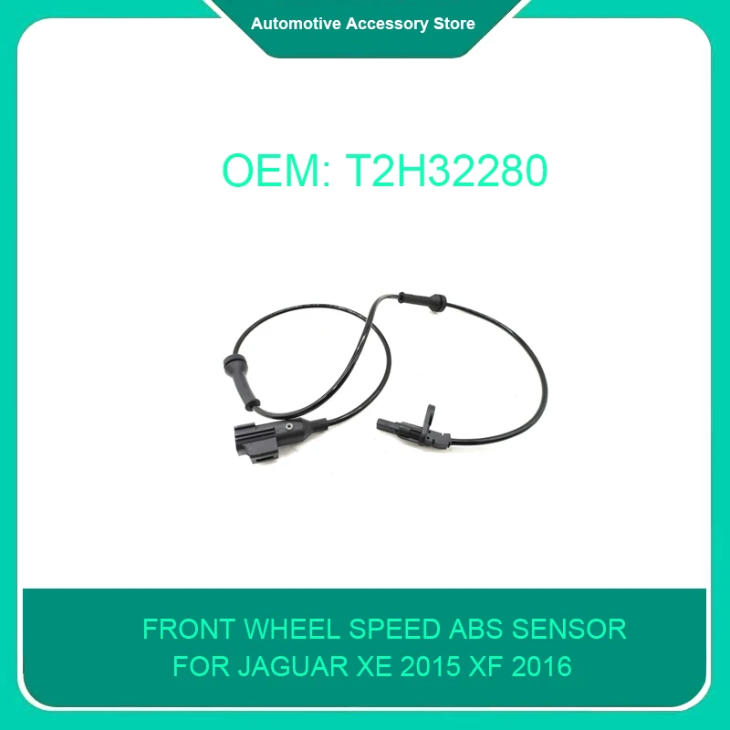 T2H32280 1Piece Front Wheel Speed ABS Sensor For JAGUAR XE 2015 XF 2016 ...